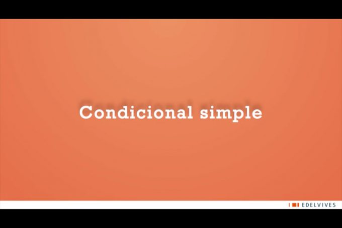 Condicional Simple - Conteúdo Aberto