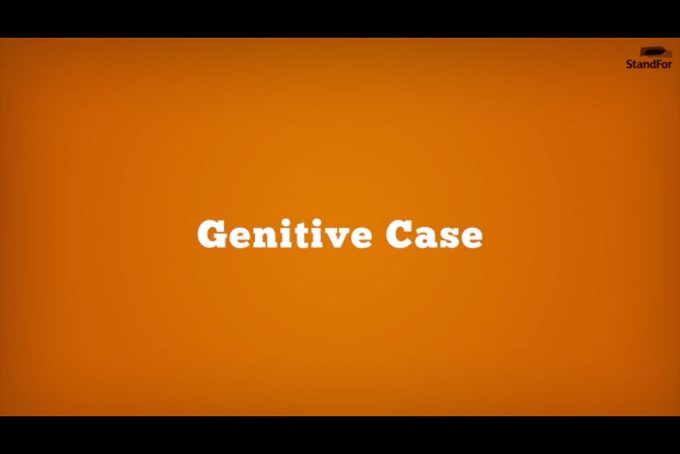 Genitive case - Conteúdo Aberto